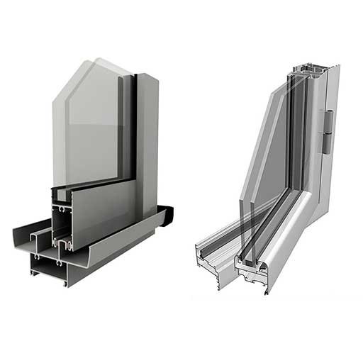 Aberturas de aluminio Aluar Línea A30 New - El Valle Aberturas